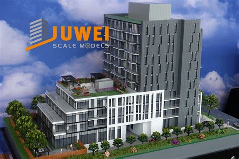 Architectural Scale Model Of Commercial Building Jw 38 Architectural Scale Model Maker And