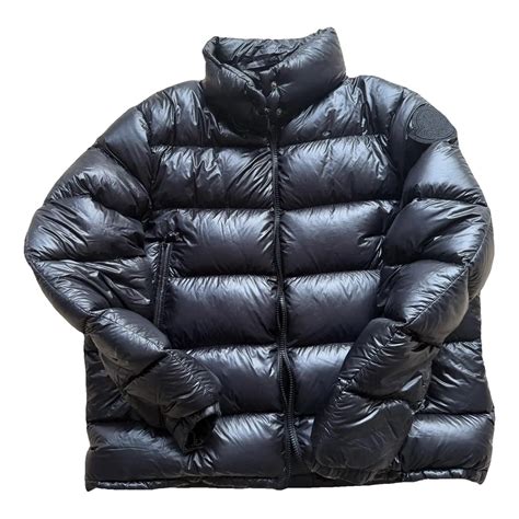 Classic Jacket Moncler Black Size 38 Fr In Synthetic 61662581