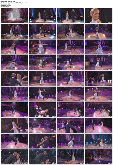 Голая Дженни Гарт в Dancing With The Stars