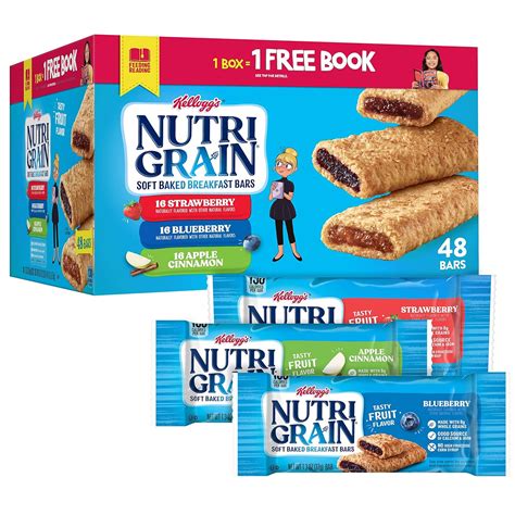 Nutri Grain Soft Baked Breakfast Bars Variety Pack Made