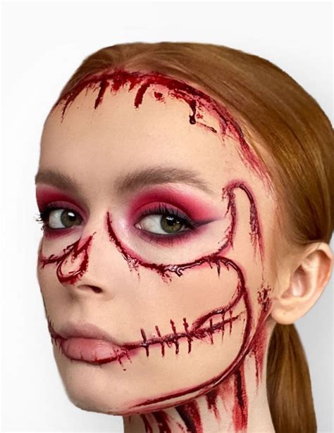 40 Spooky Halloween Makeup Transformation Ideas Zombie Bleeding