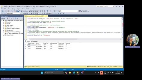 presentación script sql parte final consultas con join youtube