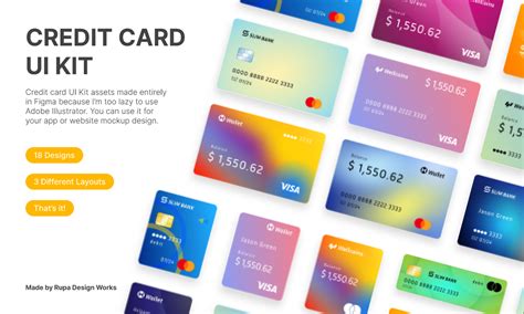 Credit Card UI Kit Figma Community Credit Card UI Kit Figma Community