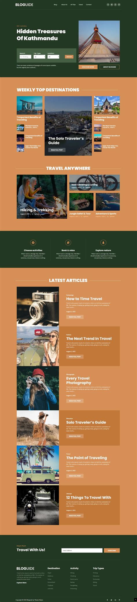 Bloguide Theme Palace