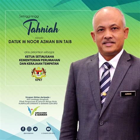 Setinggi Tinggi Tahniah Diucapkan E Idaman Sdn Bhd Facebook
