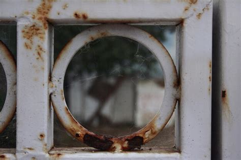 Premium Photo Close Up Of Rusty Window