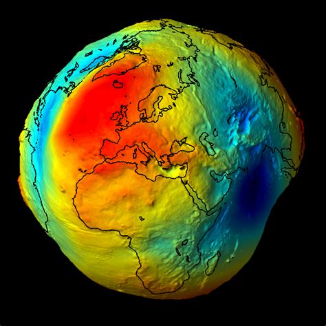 esa the earth s gravity field geoid