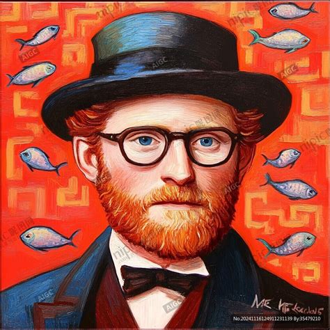 Ai创作图数字肖像插画 油人物插画 丙烯肖像画 名人名言插画 写实人物插画 创意人物画 超现实主义画派画家 美式人物海报 绅士插画 卢梭插画 波普风插画 复古头像插画 偏平化人物插画 复古人物