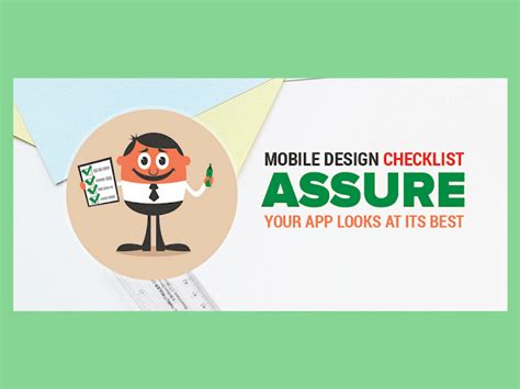 Mobile App Design Checklist For Awesome Looking App FROMDEV