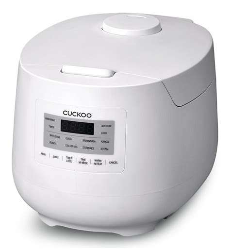 Cuckoo Rice Cooker With Steam Sterilization 6 Cup White Canadian Tire