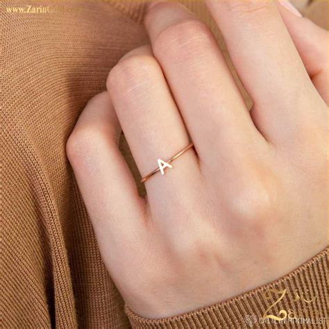 انگشتر طلا زنانه طرح دوک طلای زرین گالری خرید طلا