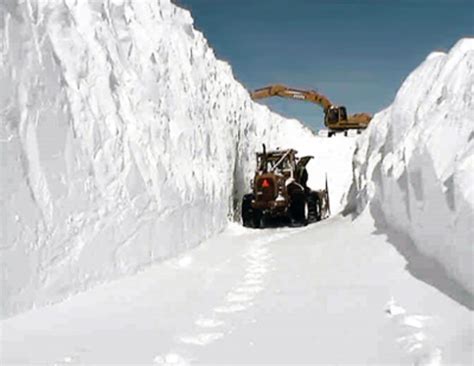 Deep Snow Road
