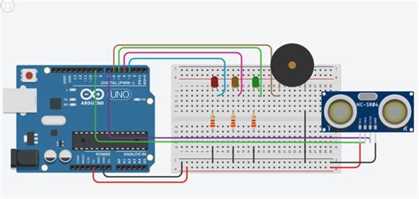 Arduino Car Reverse Parking Alert System Steps By Step 4 Steps Instructables