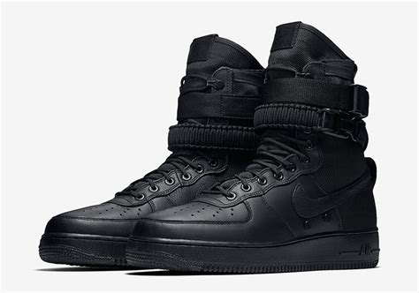 Triple Black Nike SF Air Force Is The Extreme High Top You Never Knew You Needed Maxim