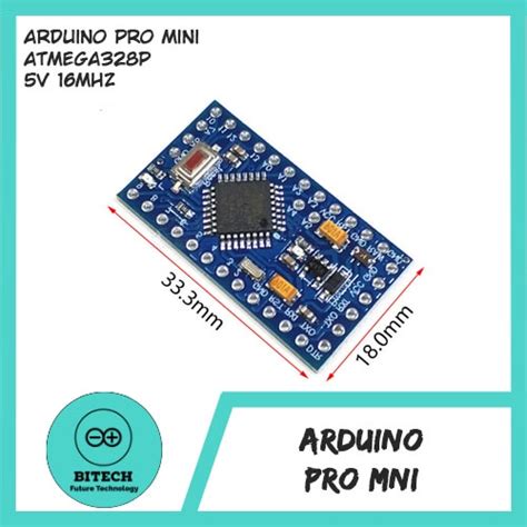 Jual Arduino Pro Mini ATMEGA P V MHz ATMEL Shopee Indonesia