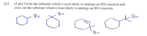 solved q 2 2 pts circle the substrate which is most