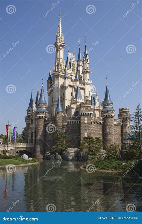 Disneyland Castle Editorial Image Image Of Tokyo Cinderella 52199400