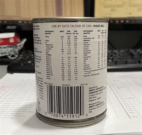 Jevity With Fiber 237ml 250 Cal Isotonic Nutrient Cavity Ready To Drink Abbott Nutritional Milk