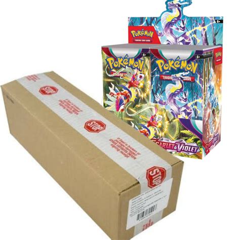 Scarlet And Violet Case 6x Booster Boxes The Game Tree Nz