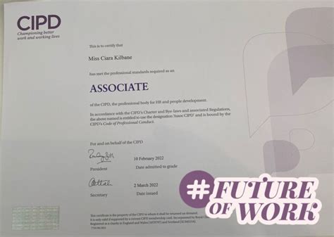 Alwayslearning Cipd Associate Hrcareers Recruitment Ciara