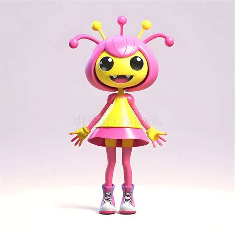 Alien Girl Cartoon Stock Illustrations 7092 Alien Girl Cartoon Stock