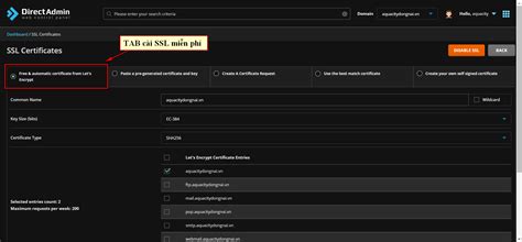 Hướng Dẫn Cài đặt Ssl Trên Directadmin Bnixvn Doc