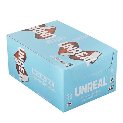 Unreal Candy Barras De Coco Con Chocolate 14g 14 G H E B México