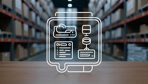3d Flat Icon For Wms Interface And Inventory Iconographic Design With
