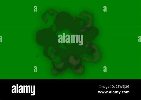 a radiant glowing fluid transition effect across green screen perfect