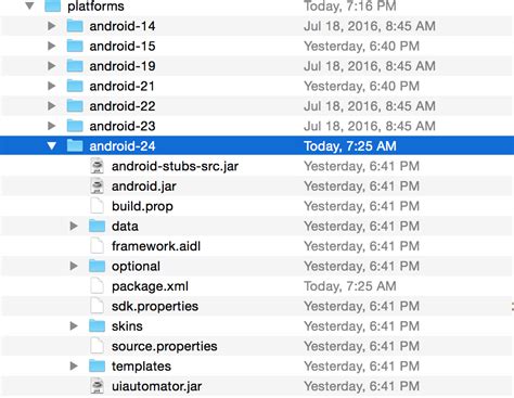 Build Gradle In Android Studio I M Getting Illegalstateexception Android Platform Not Set For