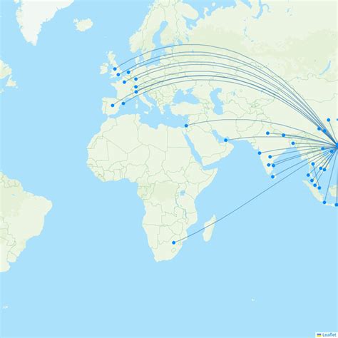 Cathay Pacific Airline Routes Cx 2026 Map Flight Routes