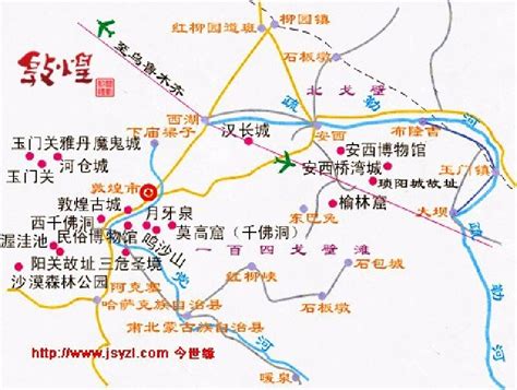 敦煌地图 千图网