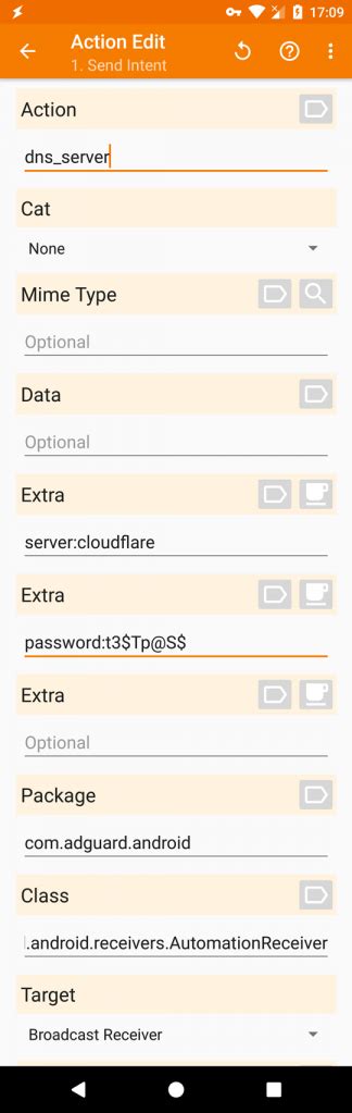 Automation MacroDroid Using Password In Intent Android Enthusiasts Stack Exchange