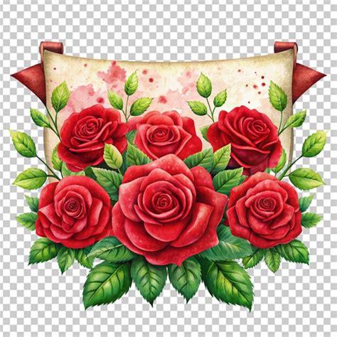 Create A Print For Me With Red Roses Premium Ai Generated Psd