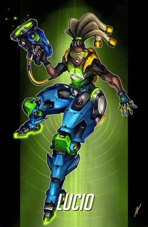 Lucio Overwatch Fan Art Hd Wallpaper