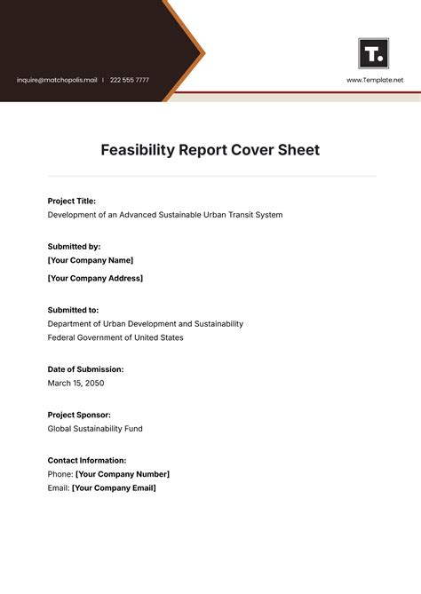 Free Cover Sheet Templates Editable And Printable