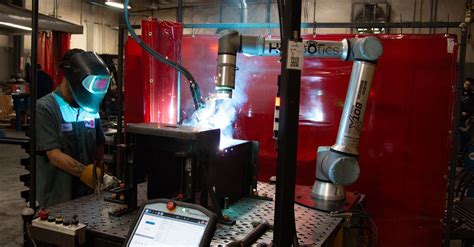 Universal Robots On Linkedin Cobotweek Automation Metalfabrication Cobots Migwelding