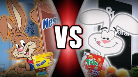 Fmdbt S5 Quicky The Nesquik Bunny Vs Trix Rabbit Nestlegeneral Mills