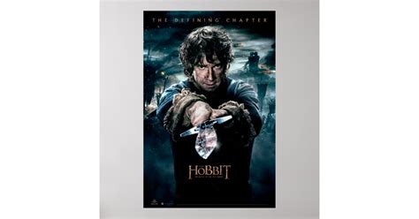 Bilbo Baggins™ Pointing Sting Poster Zazzle