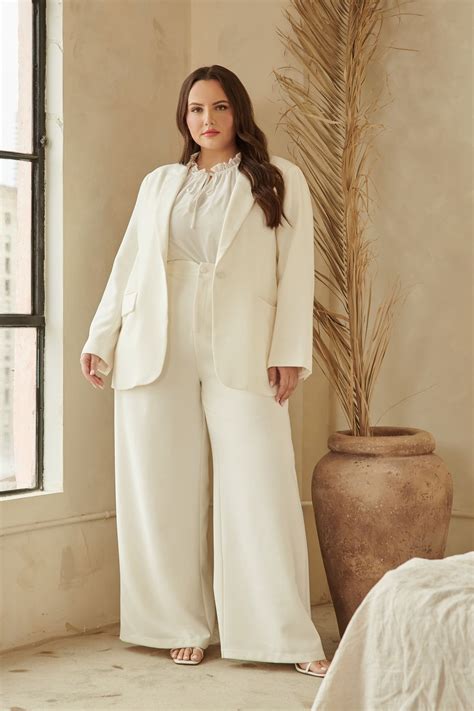 Plus Size Wedding Suits For Women