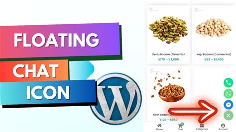 How To Add Floating Chat Icon On Wordpress Website Youtube