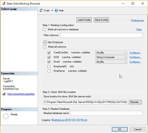 Static Data Masking In Ssms 18