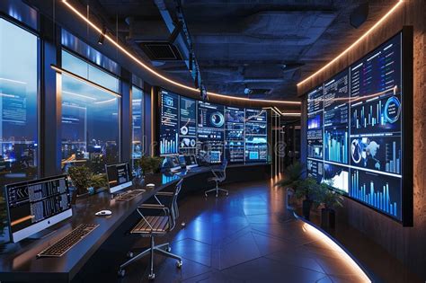 a tech savvy marketing office uses ai algorithms to analyze user