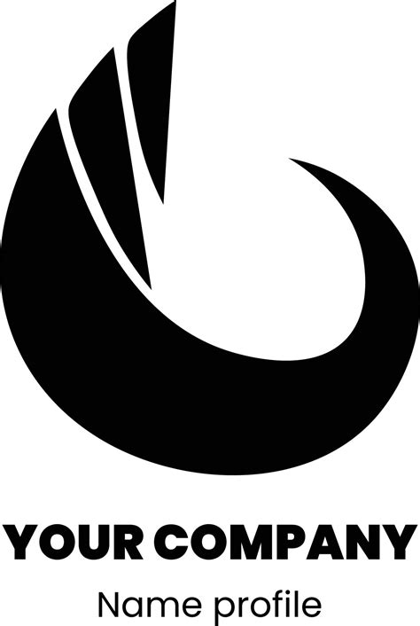 Simple Abstract Black Logo 20276748 Vector Art At Vecteezy