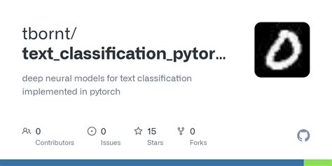Github Tbornttextclassificationpytorch Deep Neural Models For