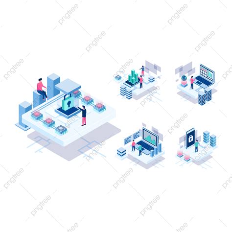 Graphic Design Character Vector Hd Png Images Isometic Security