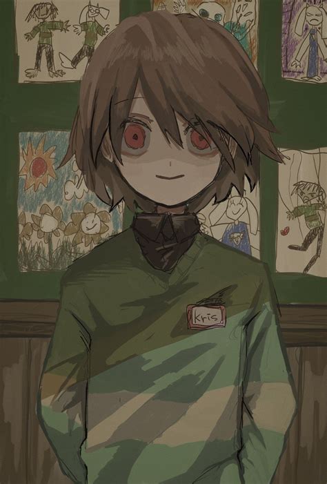Deltarune Chara Chara Drawings Kris Deltarune Deltarune Art