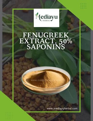 Fenugreek Extract 50 Saponins At ₹ 850 Kg Fenugreek Extract In Rau