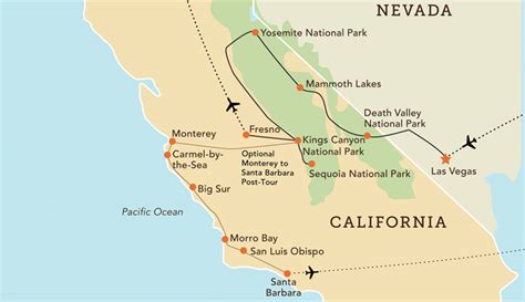 Map Of Death Valley California