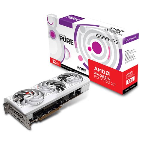 Buy Sapphire Pure Amd Radeon Rx 7700 Xt 12gb At Best Price In India
